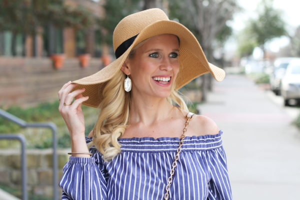 Nautical Off The Shoulder - joyfully so