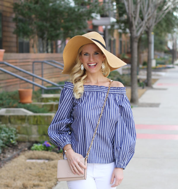 Nautical Off The Shoulder - joyfully so