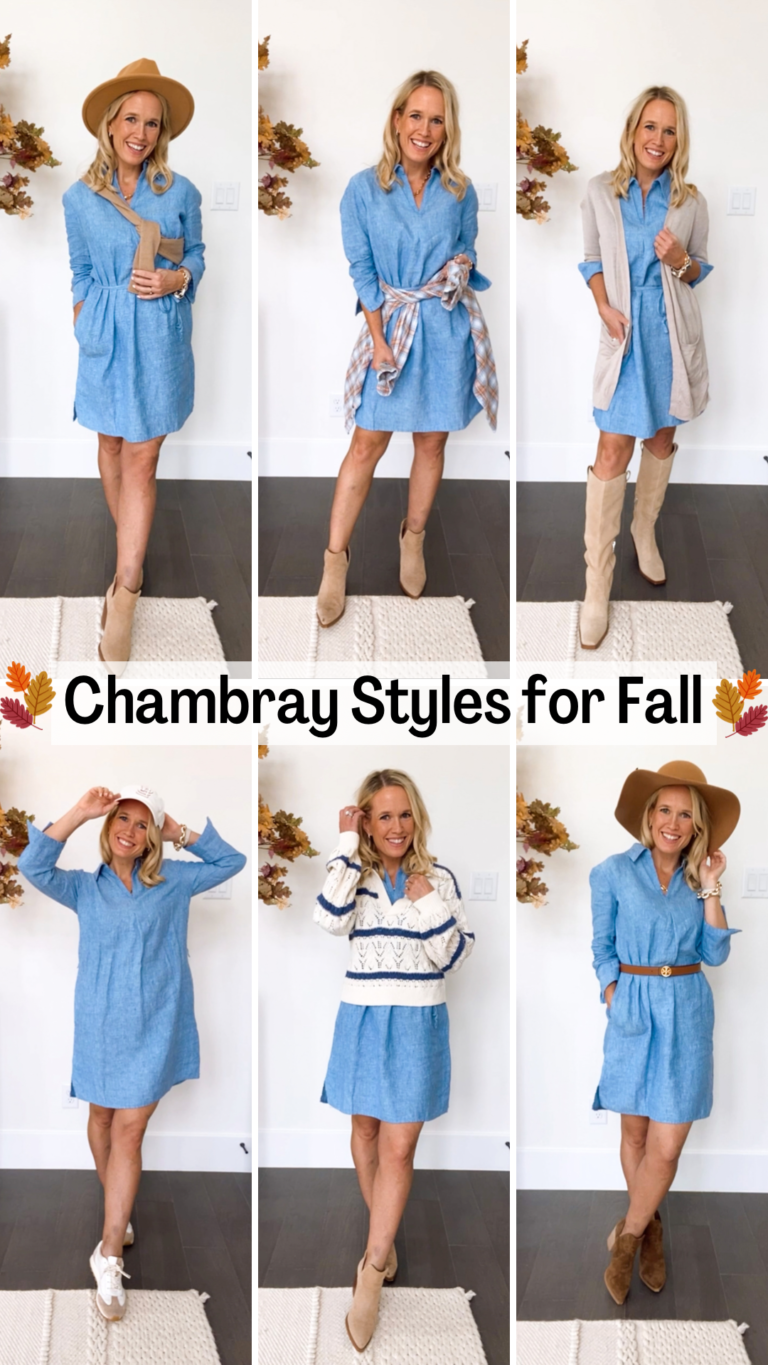 Six Chambray Dress Styles for Fall - joyfully so